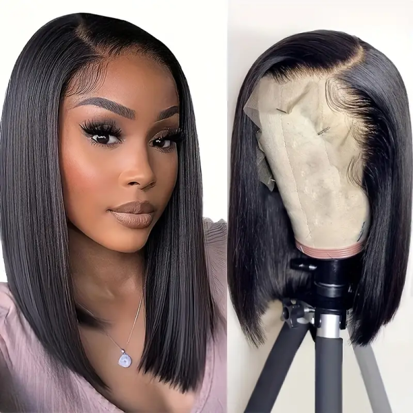 Ishow Glueless Wigs|Straight Bob Wig|HD Lace Frontal Wig - IshowHair