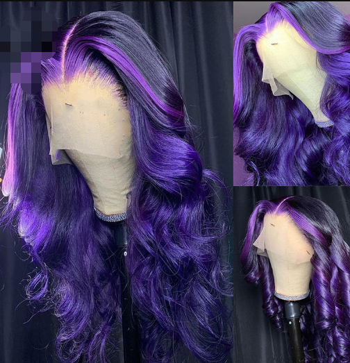Colored Wigs - Lace Front Human Hair Wigs – Ishow Hair