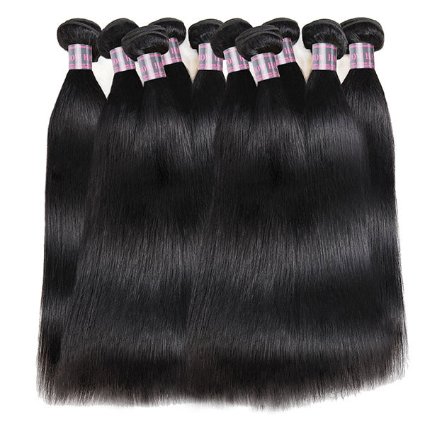 100% Unprocessed Straight Human Hair Weave Bundles – Ishow Hair
